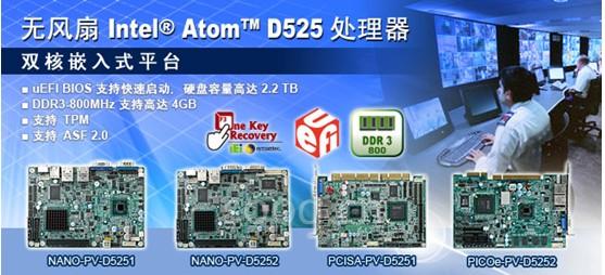 威强推出支持DDR 3内存的Intel ® D525/D425/N455系列产品－智能网-人工智能-智能制造-工业互联网-机器人-物联网-车 ...